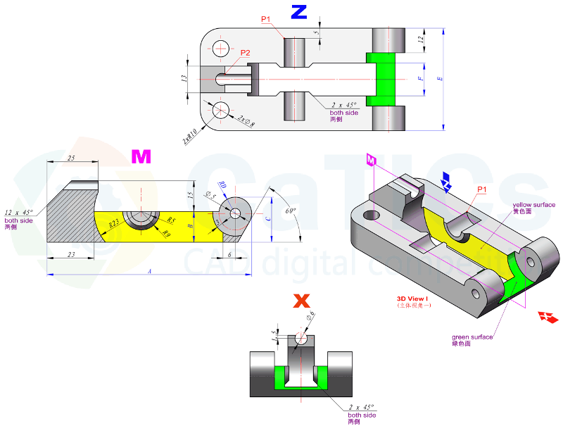 catics竞赛试题 | solidworks教程网